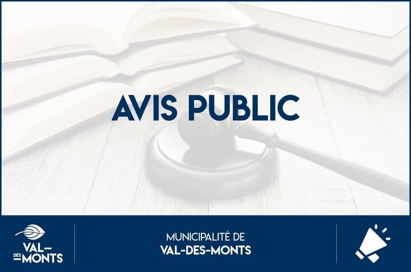 Avis public - Assemblée publique de consultation accompagnée d’une ...